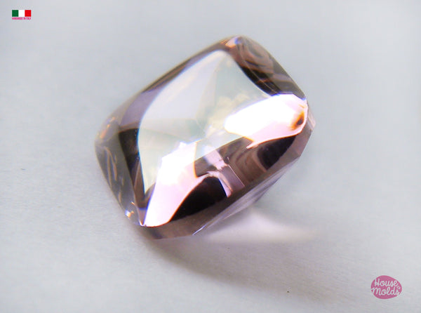 Cabochon Cut Cushion rectangle Diamond 12 x 10 mm 1 Mold - Mold for yo ...