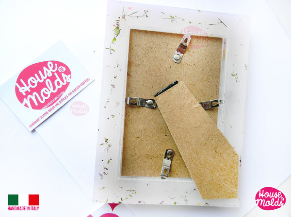 BIG Smooth Photo Frame Clear Mold - make your custom rectangular photo ...