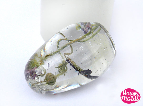 Dream Drop 3D Clear Silicone Mold - HOUSE OF MOLDS- pendant mold for r ...